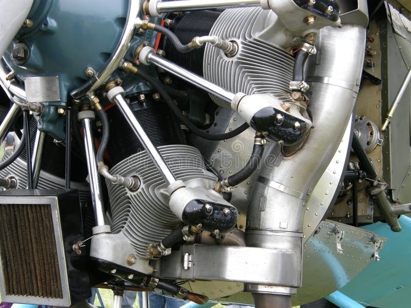 Plane motor stock image. Image of transportation, engine - 5346991