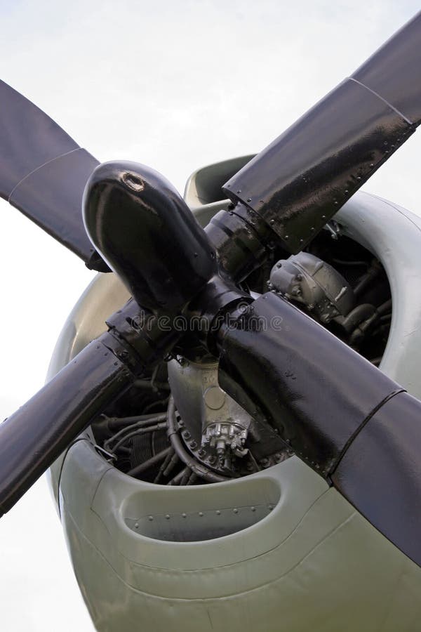 Plane propeller stock image. Image of fighter, airplane - 260007