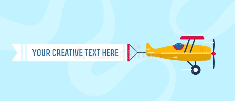 Plane-ribbon-2 иллюстрация вектора. иллюстрации насчитывающей ...