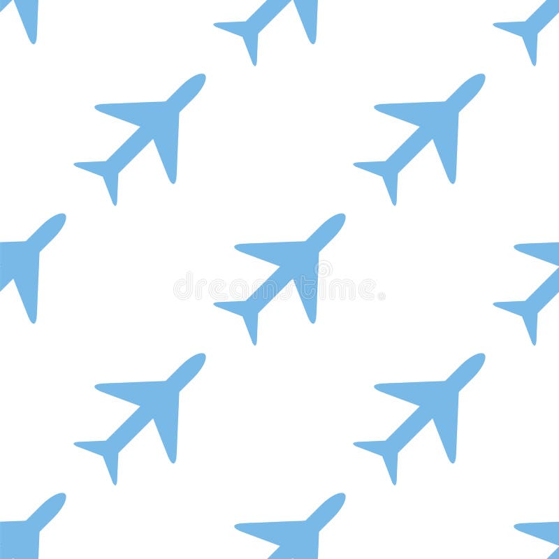 Plane seamless pattern stock vector. Illustration of menu - 51737432