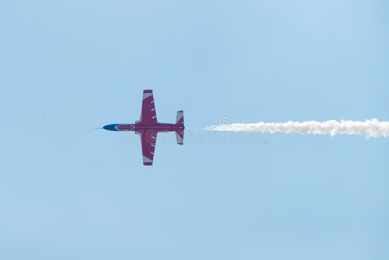 Fighter Planes Flying in the Blue Sky Editorial Photo - Image of army ...