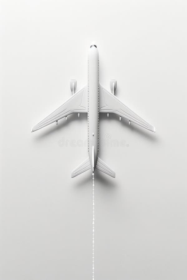 The Plane is Soaring in the Sky Stock Photo - Image of freedom ...