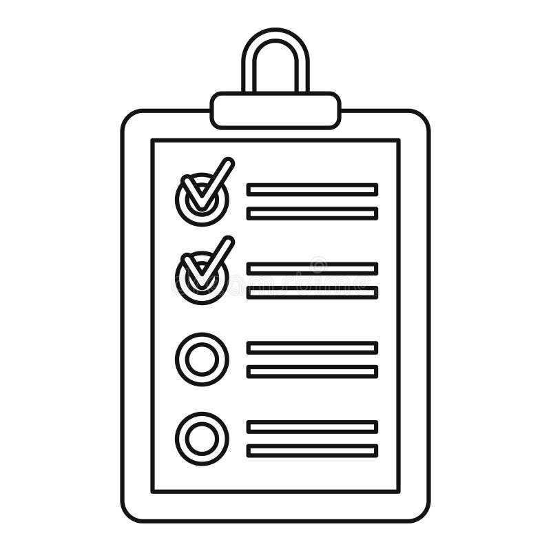 Plane Tablet Icon, Outline Style Stock Illustration - Illustration of ...