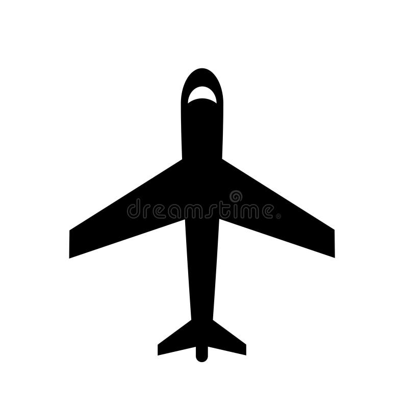 Plane vector icon stock vector. Illustration of vector - 352201182