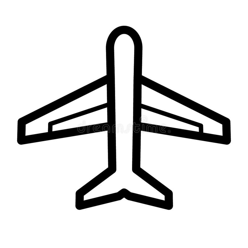 Plane vector icon stock vector. Illustration of airplane - 352201687