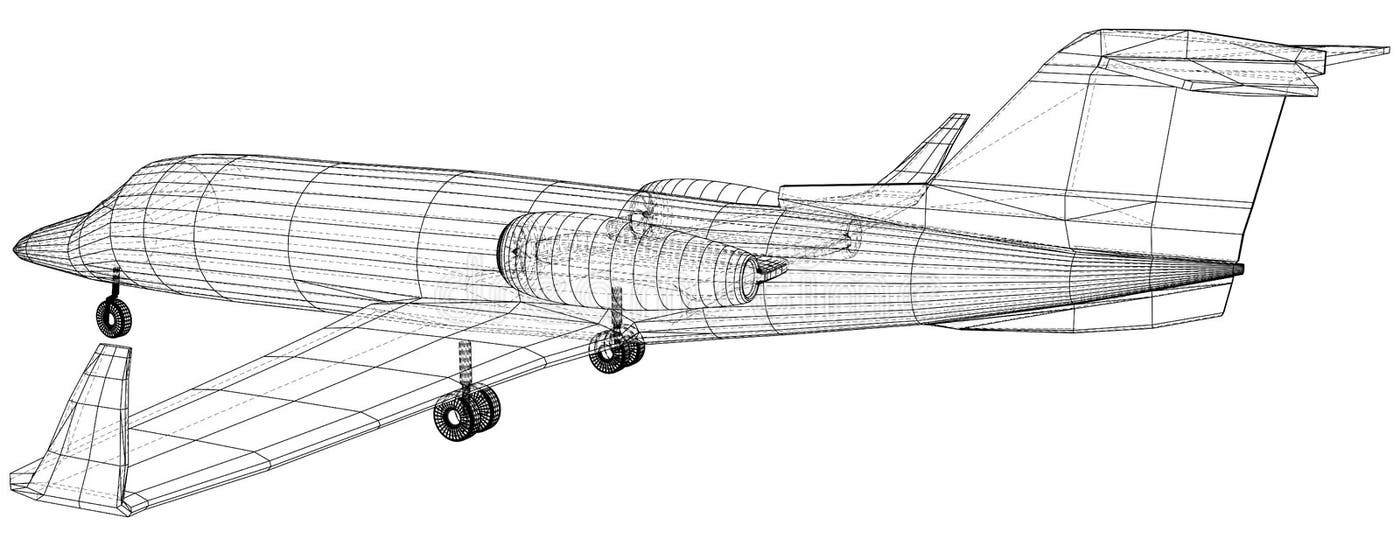 Wireframe Turbine Engine Stock Illustrations – 1,087 Wireframe Turbine ...
