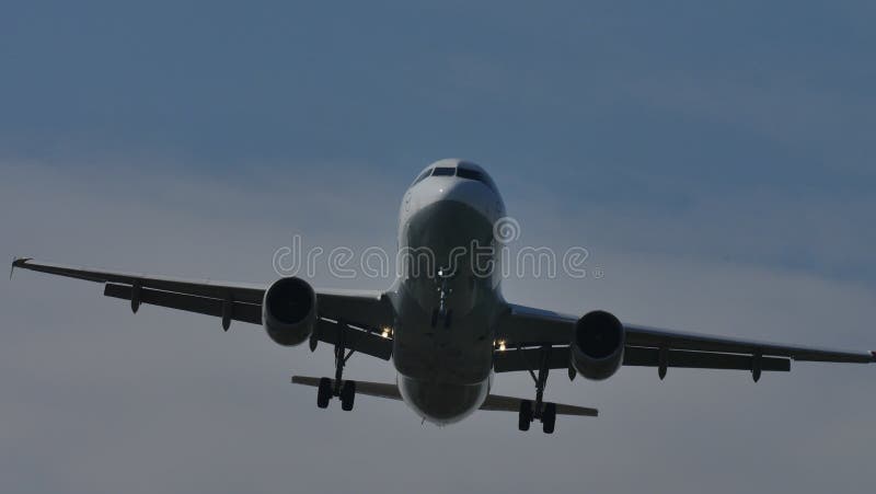 Plane View from Below, Belly, Close-up View Editorial Photo - Image of ...