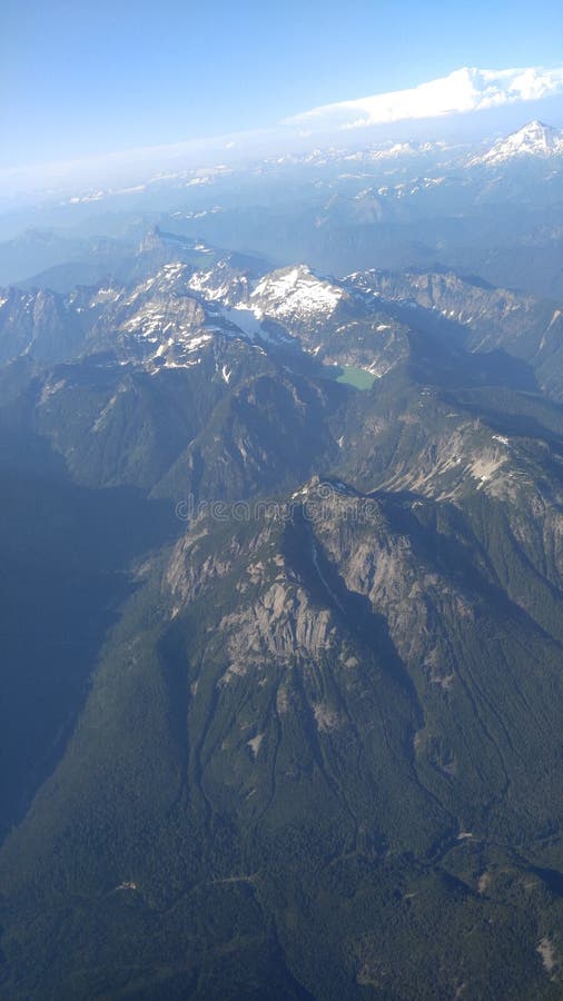 Plane View stock image. Image of plane, seattle, washington - 127336159