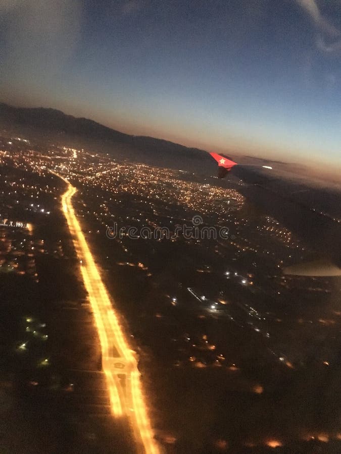 Plane View editorial photo. Image of night, turkey, plane - 81859236