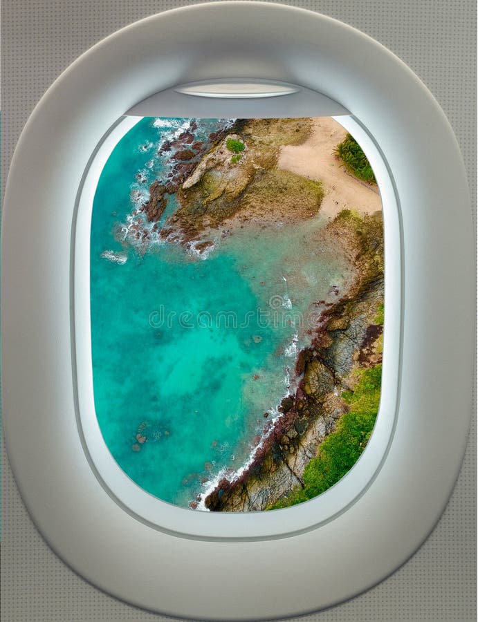 1,553 Plane Window Beach Stock Photos - Free & Royalty-Free Stock ...