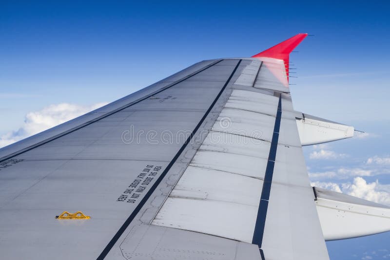 Airplane tail stock image. Image of flying, tail, rear - 12624393