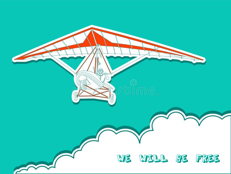 Planeador Ilustraciones Stock, Vectores, Y Clipart – (4,505 ...