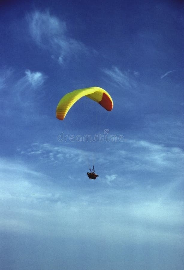 Planeador imagen de archivo. Imagen de viento, sunset - 7479081