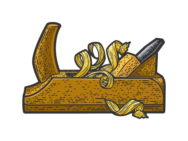 Woodworking Hand Planer Stock Illustrations – 392 Woodworking Hand ...