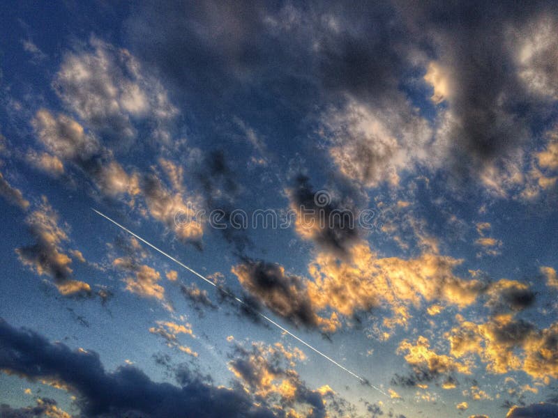 Planes overhead stock photo. Image of planes, trails - 54195934