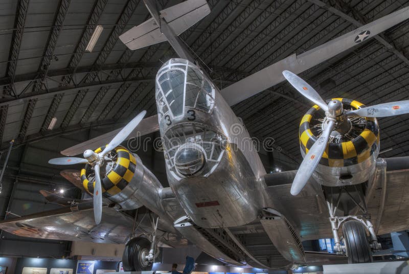Planes at the USAF Museum, Dayton, Ohio Editorial Stock Image - Image ...