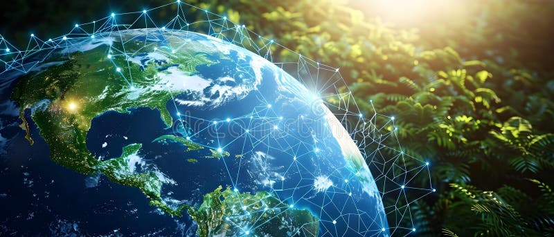 Planet Connected: Unity for Earth S Environment. Concept Environmental ...