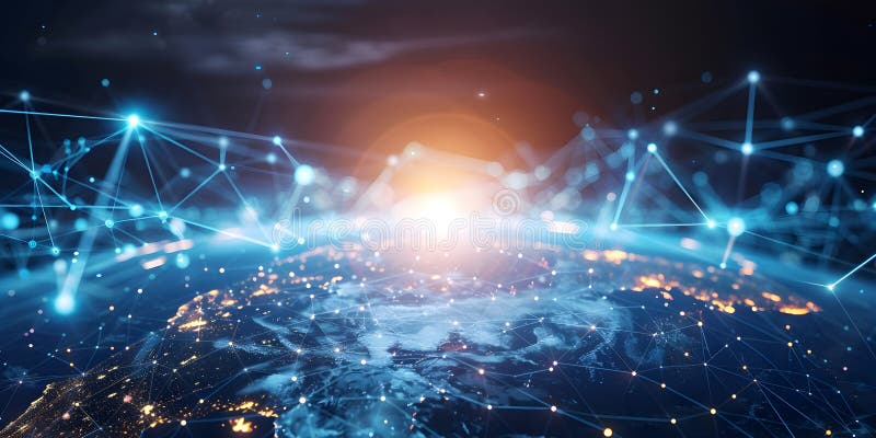 Planet Earth Abstract Background Stock Image - Image of international ...