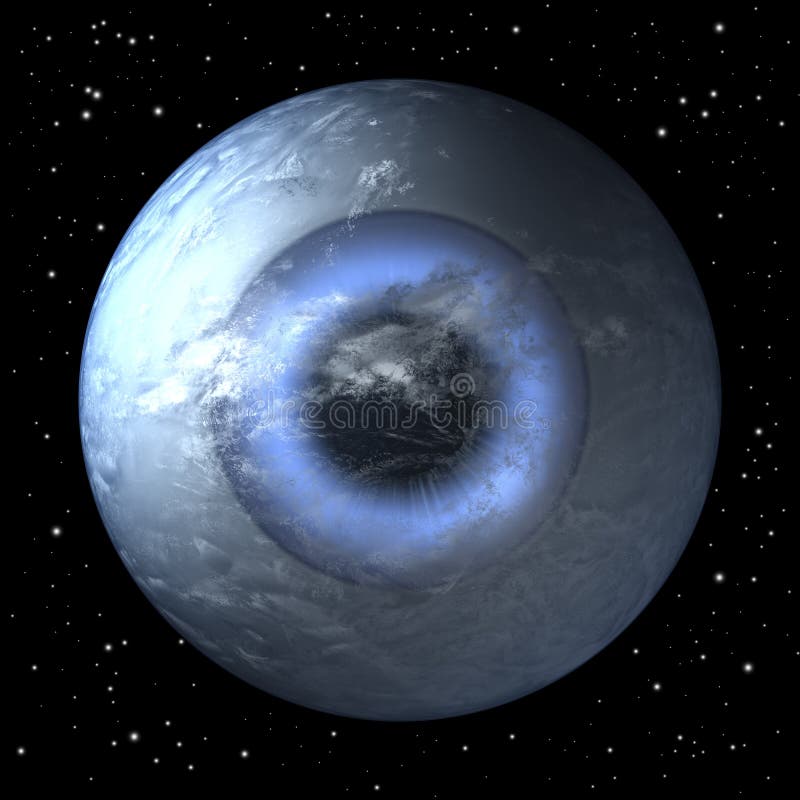 Planet earth as eye ball stock illustration. Illustration of astronomy ...