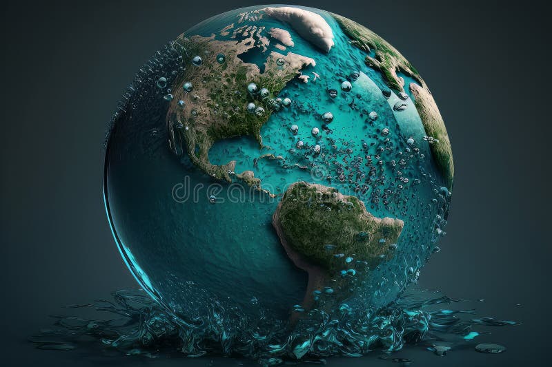 Planet Earth As an Image. NASA Contributed To the Production of this ...