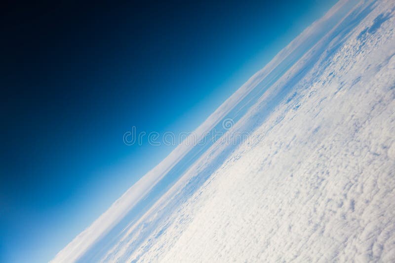 Planet Earth the Blue Planet Close Up View from the Space Stock Image ...