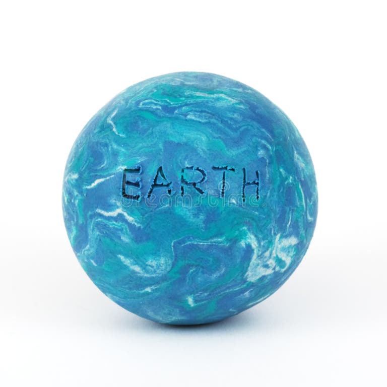 Planet Earth, Clay Modeling Stock Image - Image of celestial, fantastic ...