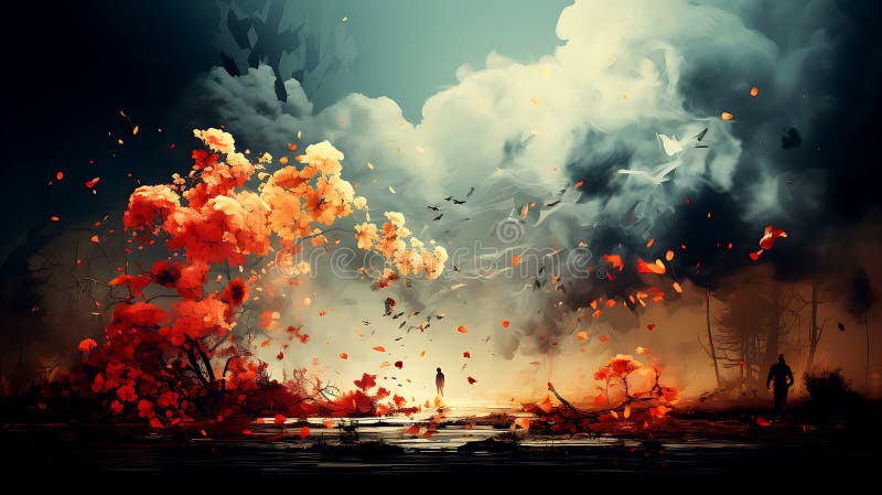 Planet Earth Climate Change and Global Warming Paper Collage Stock ...