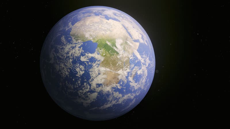 Planet Earth 3d Render Image Stock Illustration - Illustration of ...