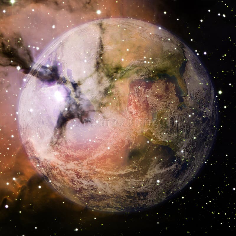 Planet Earth in Deep Space. Elements of this Image Furnished by NASA ... Planet Earth in Deep Space. Elements of this Image Furnished by NASA ...