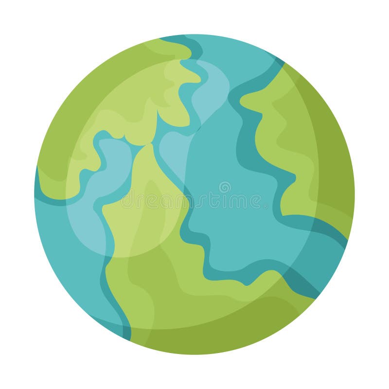 Planet earth design stock vector. Illustration of isolated - 249464004