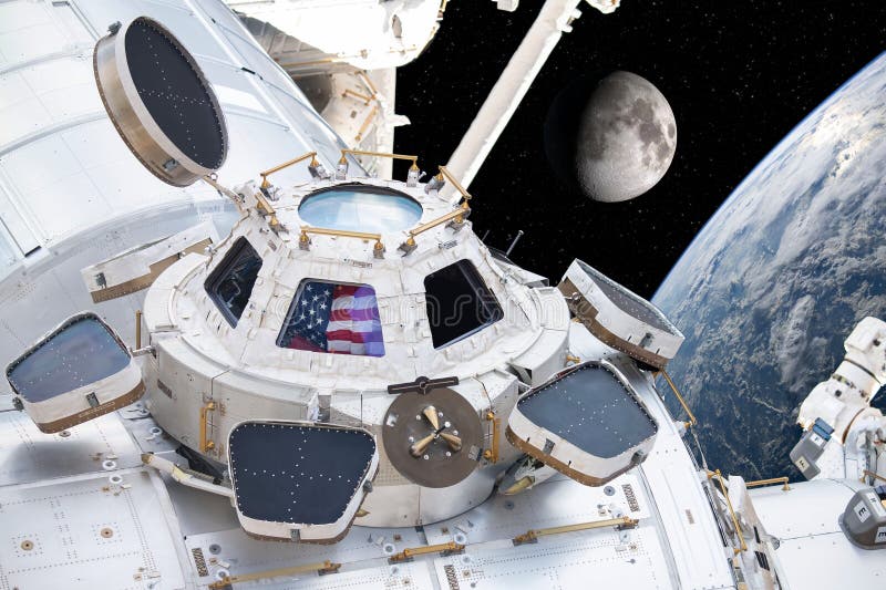 Planet Earth in the Galaxy View from a Spacecraft. Elements of this ...