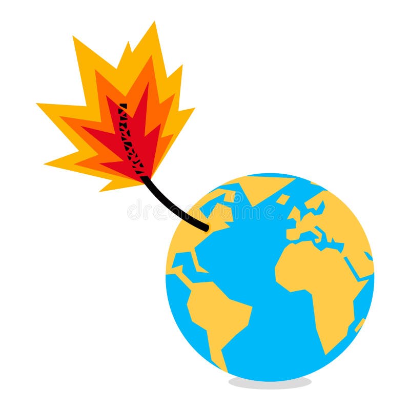 Earth Time Bomb Stock Illustrations – 191 Earth Time Bomb Stock ...