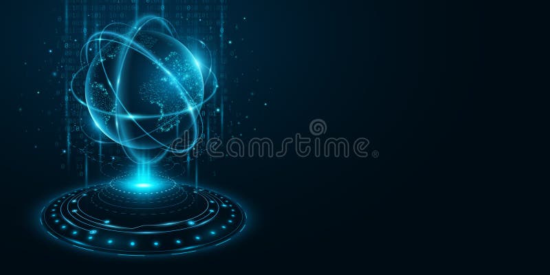 World Binary Code Map Stock Illustrations – 7,276 World Binary Code Map ...