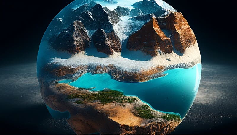 Planet Earth: a Hyper-Realistic Octane Render, Made with Generative AI ...