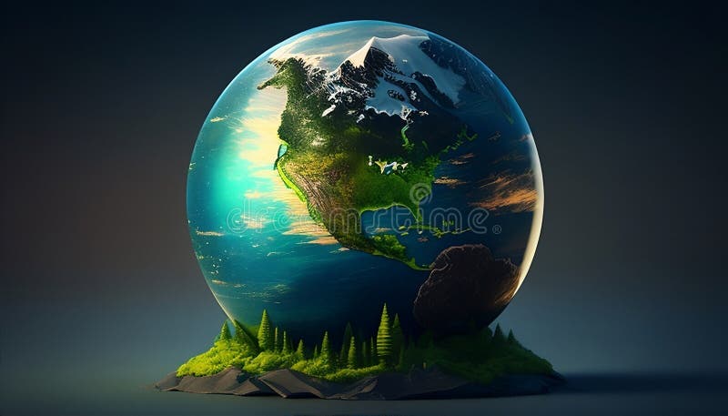 Planet Earth: a Hyper-Realistic Octane Render, Made with Generative AI ...