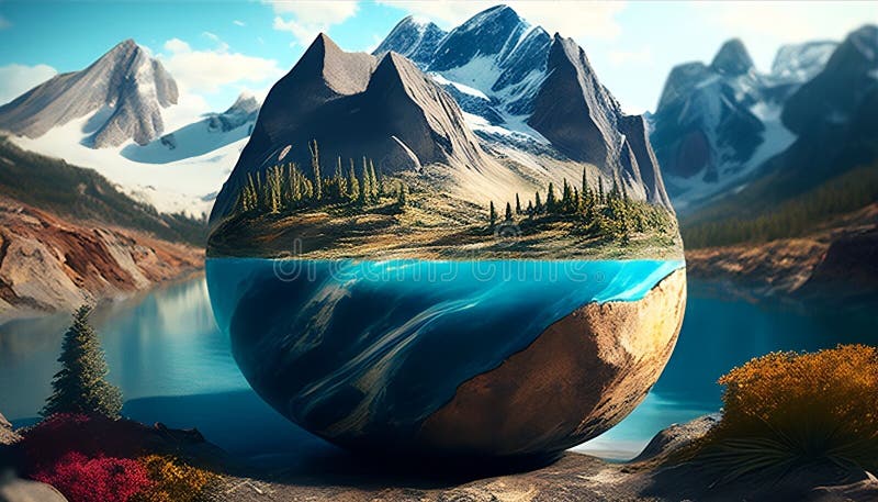 Planet Earth: a Hyper-Realistic Octane Render, Made with Generative AI ...