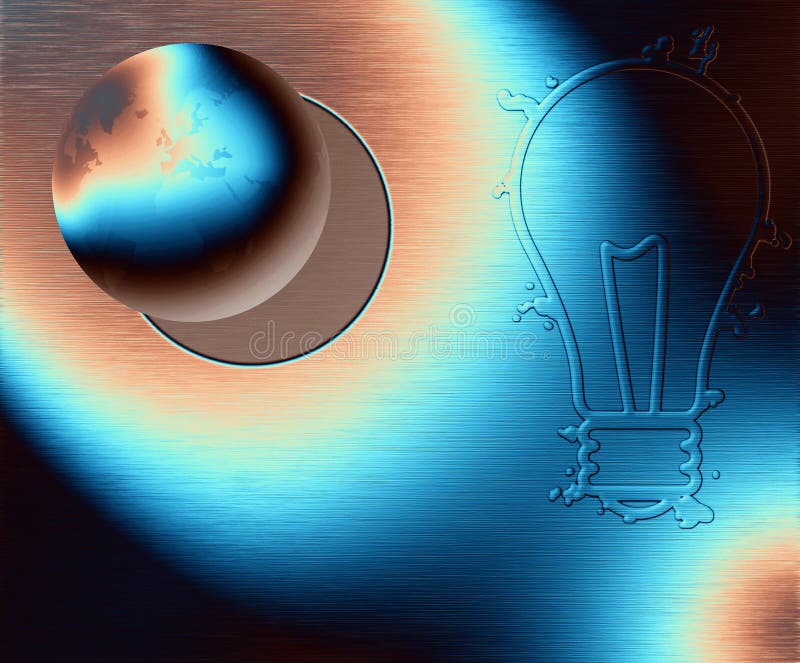 Planet Earth idea stock illustration. Illustration of earth - 227421925