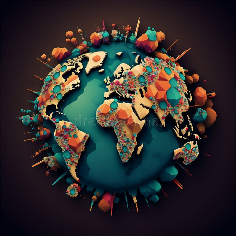 Planet Earth is Infected with the Coronavirus Virus. Coronavirus Zero ...