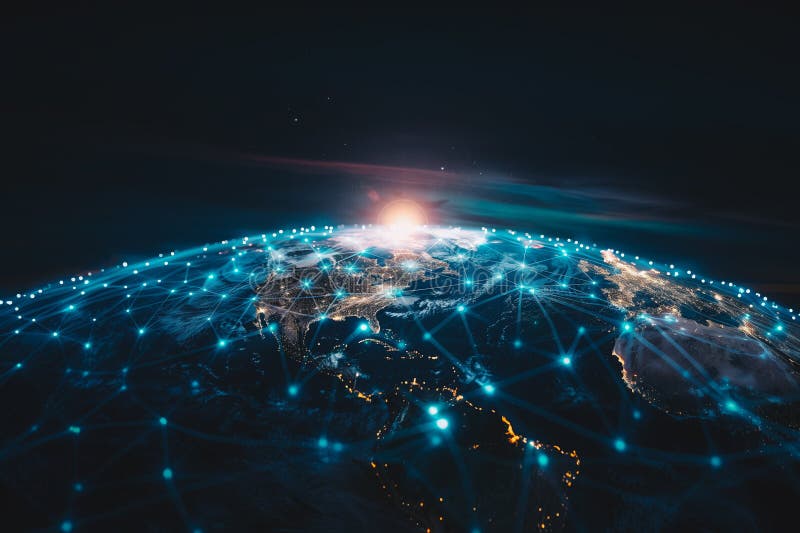 Telecomunication Networks Stock Illustrations – 3 Telecomunication ...