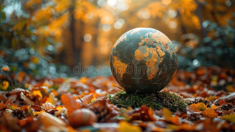 Planet Earth in Nature. Environmental Issues Stock Image - Image of ...
