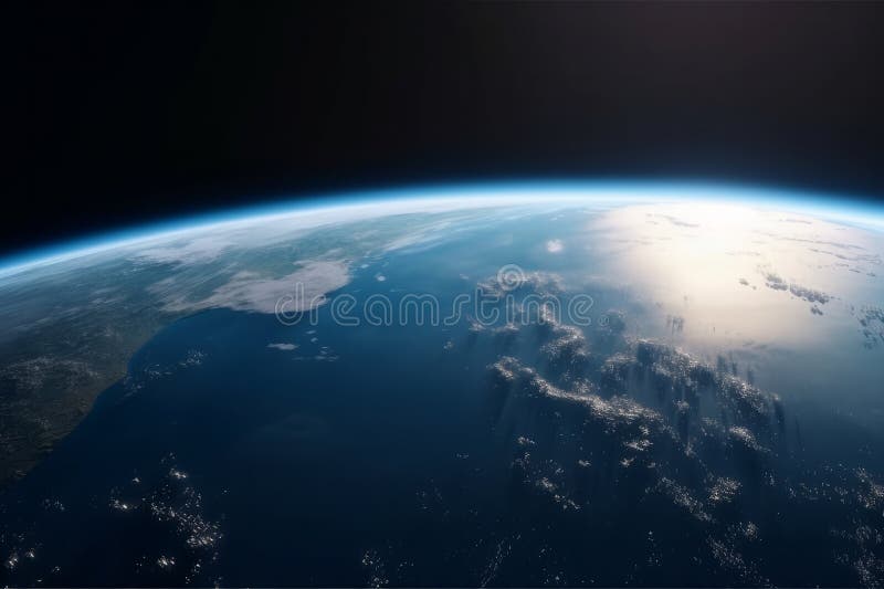 Planet Earth from Orbit. Elements of this Image Furnished by NASA ...