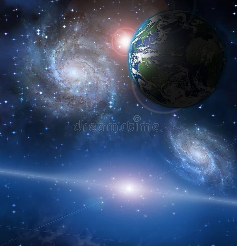 Planet Earth stock illustration. Illustration of galaxy - 157671316