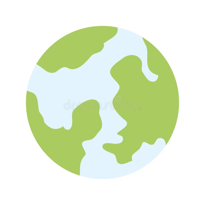 Planet Earth Representation Stock Illustration - Illustration of design ...