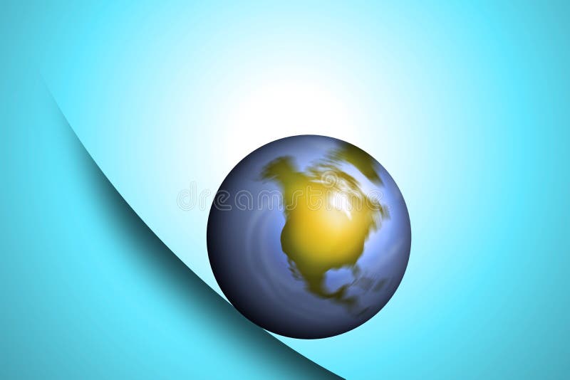 Planet earth rolling stock illustration. Illustration of earth - 6809991
