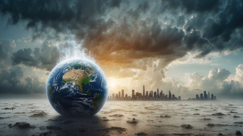 Planet Earth S Environment Heats Up and.Climate Change Global Warming ...