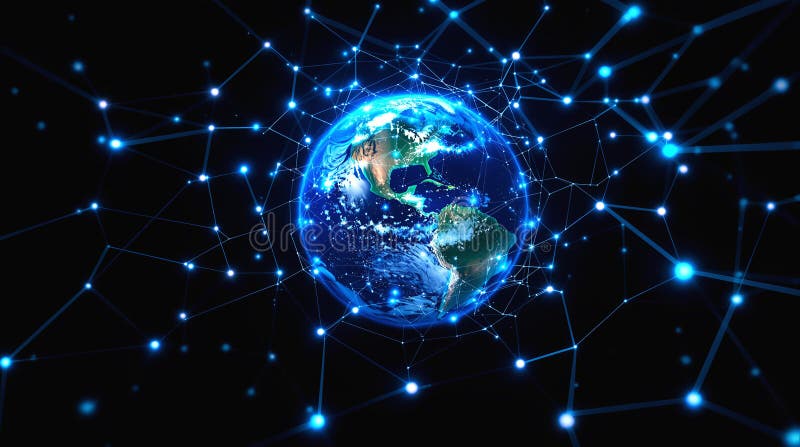 Planet Earth is Shrouded in a Web of Virtual Connections, Technologies ...