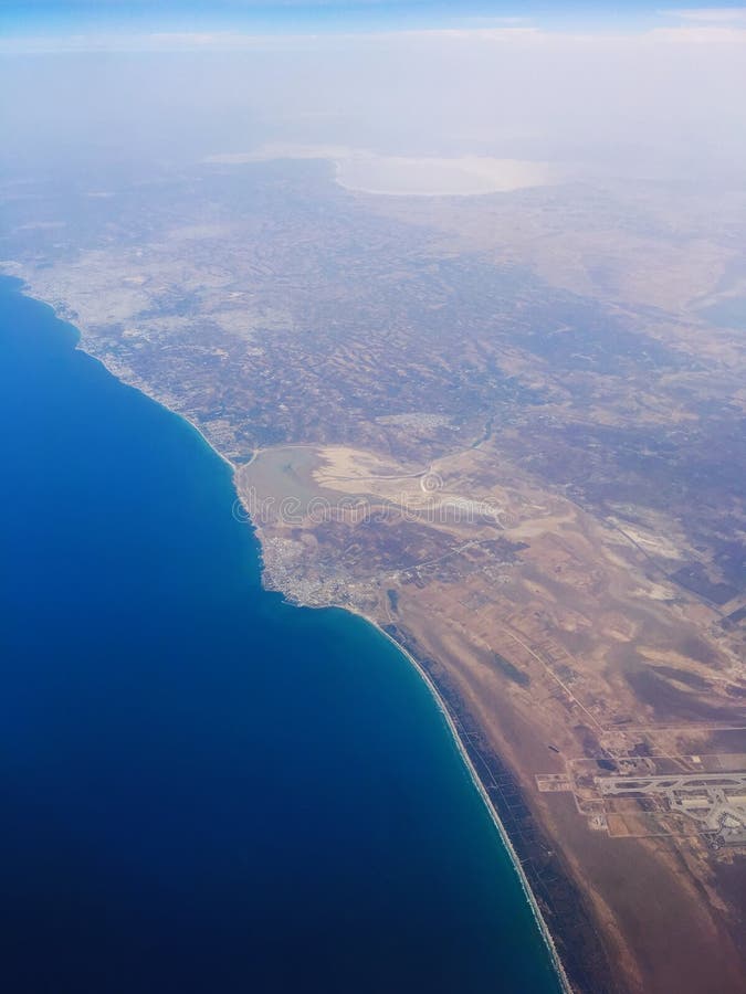 Earth from the sky. stock photo. Image of modern, nature - 175723382