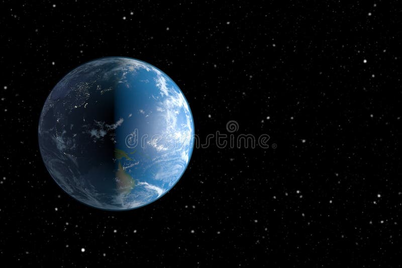 Planet Earth - Solar System Stock Illustration - Illustration of ...