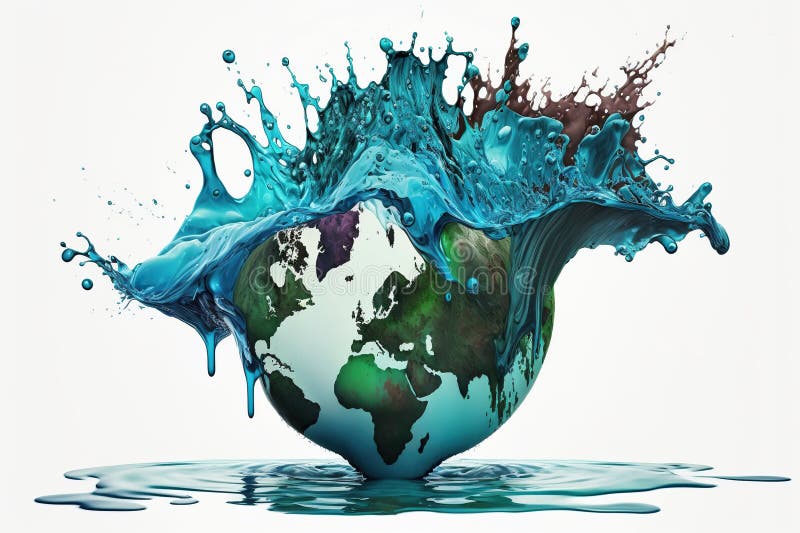 Water Distribution Earth Stock Illustrations – 102 Water Distribution ...
