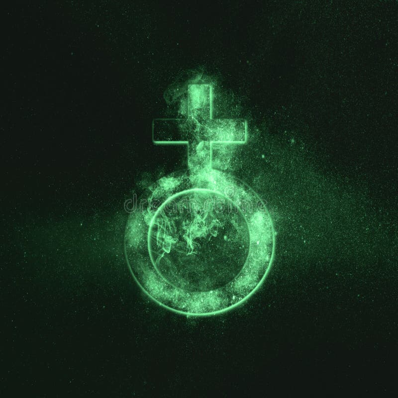 Planet Earth Symbol. Earth Sign. Green Symbol Stock Illustration ...